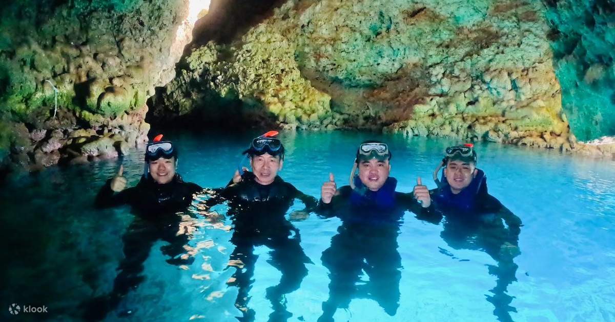 沖繩青之洞窟 chill dive浮潛和潛水 中文英文日文 - Klook 客路